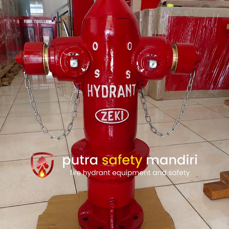 ZEKI FIRE HYDRANT PILLAR MACHINO 2 WAYS TERMINAL AIR DAMKAR DUA ARAH ...