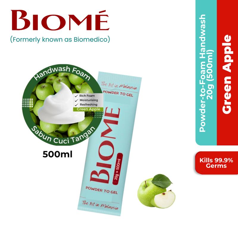 BIOME Powder-to-Foam Handwash Soap 20g - 500ML - Sabun Pencuci - TikTok ...