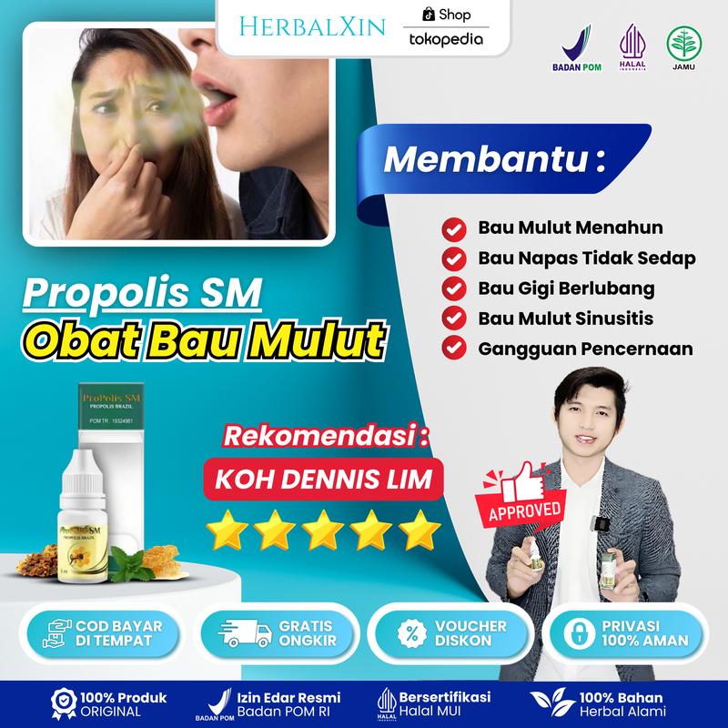 Propolis SM Obat Bau Mulut 6ml - Gusi, Kumur - Shop | Tokopedia