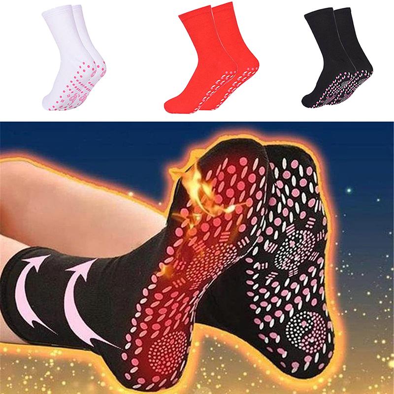 Unisex Self-Heating Health Care Socks Tourmaline Therapy Foo - TikTok ...