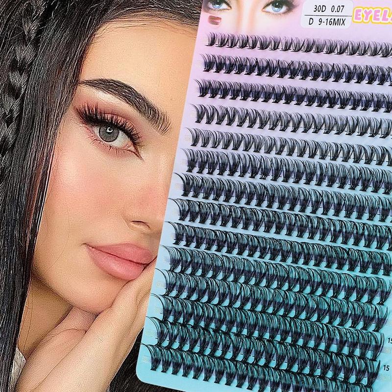 9-16mm 280pcs Lash Clusters Premium 10D-40D D Curl Cluster Lashes ...