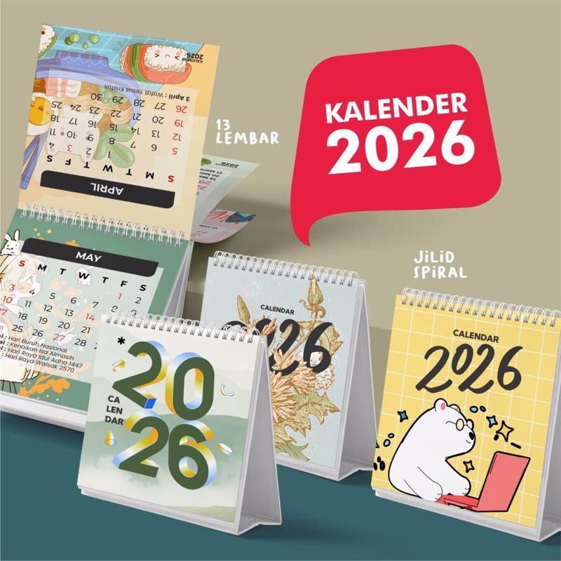 KALENDER 2026 | KALENDER SUPER MINI | SOVENIR | KALENDER | KALENDER ...