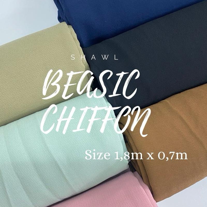 BEASIC CHIFFON SHAWL BY MH SCARVES. Square Jilbab - TikTok Shop Malaysia