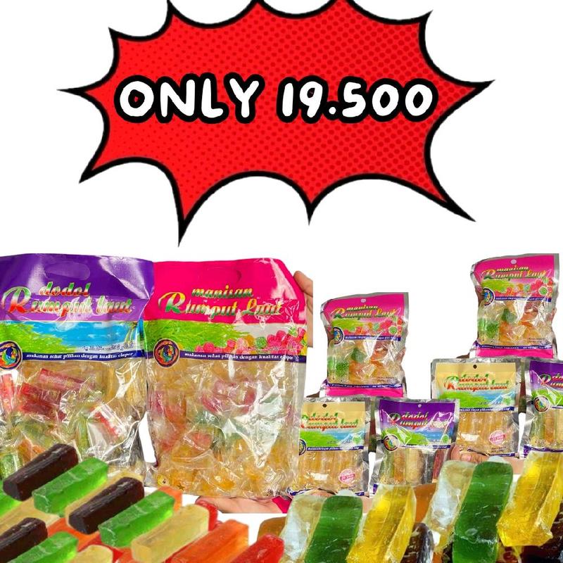 Kinjo Jelly Dodol & Manisan Rumput Laut Khas Lombok / Kinjo Jelly ...