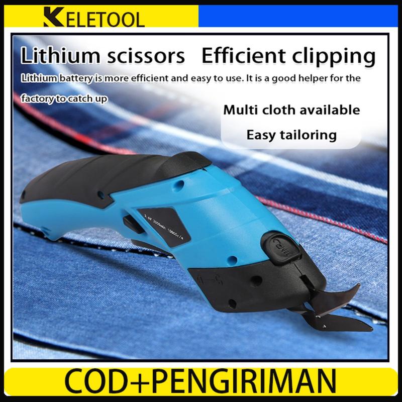 Gunting Printing Bahan Kain Konveksi Kertas Power Tool Tanpa Kabel ...