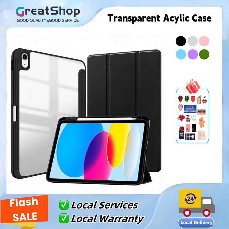 Acrylic Transparent Case Compatible For iPad 11th A16 2025 Air11 M3 ...