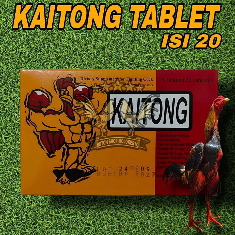kaitong vitamin ayam original thailand isi 20 kapsul - Shop | Tokopedia