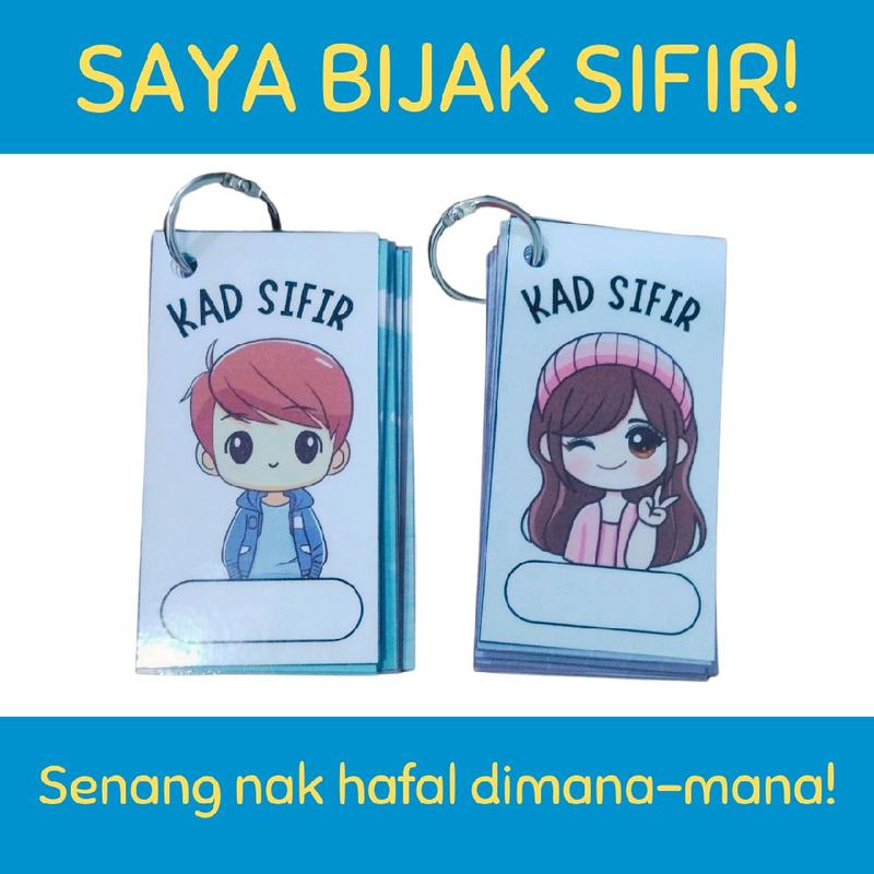 Mini Kad Sifir Anak Pandai Matematik Darab Belajar Card - TikTok Shop ...