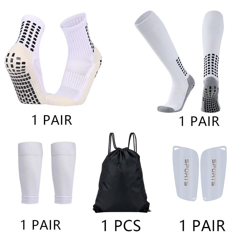 5pcs FS Round Silicone Grip Soccer Socks - Mid-Calf Athletic - TikTok ...