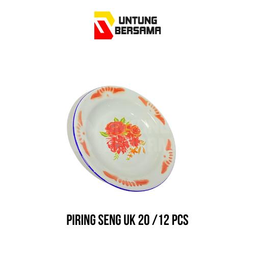 PIRING SENG UKURAN 20 CM, 22 CM / 12 PCS - Shop | Tokopedia