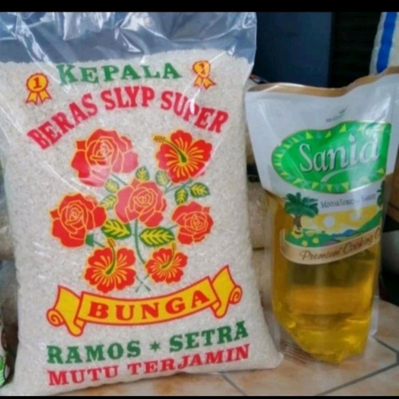 Beras 3kg dan minyak 1 liter - Shop | Tokopedia