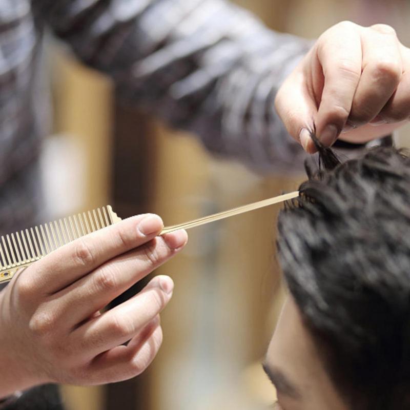 Rat Tail Hairdressing Combs Metal Hair Comb Hair Cutting Dying - TikTok ...
