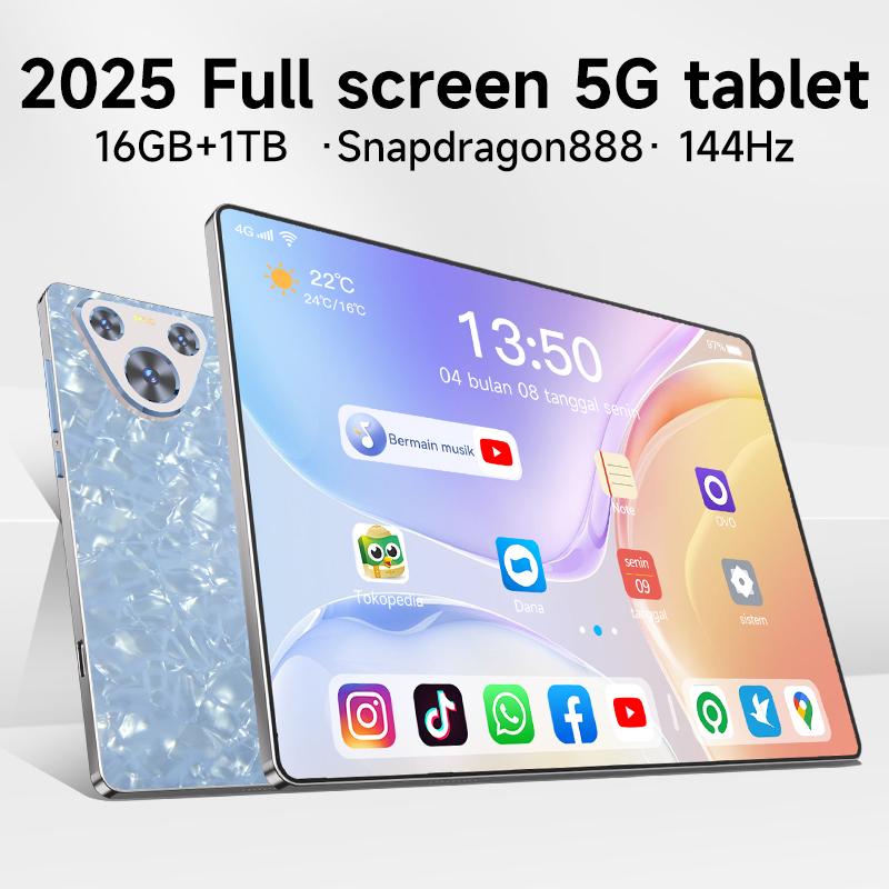 （2025New） 5G Tablet M66 Mate Pad 10.8 inci 16GB+1024 Tab Portabel ...