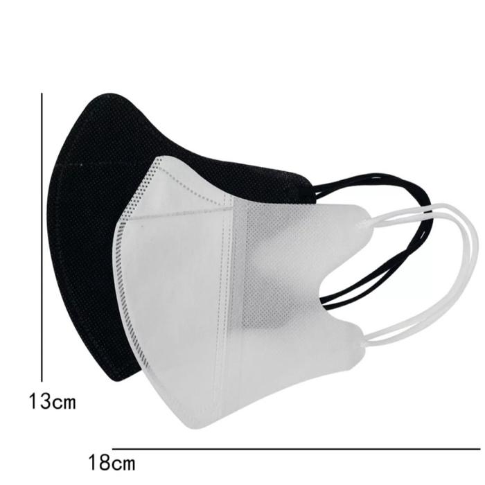 Jual Masker Duckbill Hitam Putih Masker Kesehatan Disposable Mask 50pcs ...