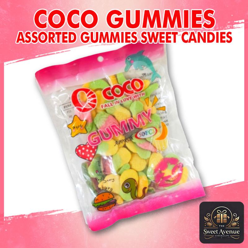 [FREE SHIPPING] Sweet Gummies Assorted Candy Coco | Sweeten Your ...