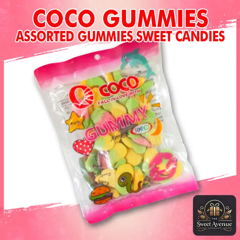 [FREE SHIPPING] Sweet Gummies Assorted Candy Coco | Sweeten Your ...