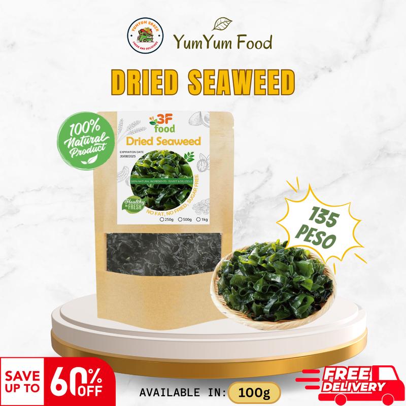 [YumYum Food] Dried Nori Seaweeds 100g - (ideal for Miso Soup/ - TikTok ...