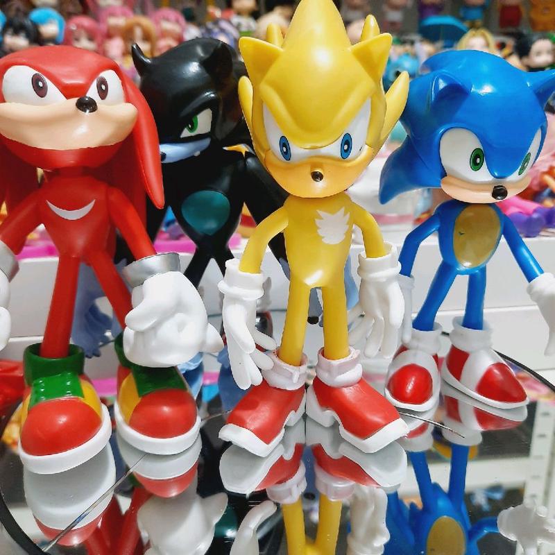 figure sonic the hedgehog mainan anak SONIC 12cm pajangan - Shop ...