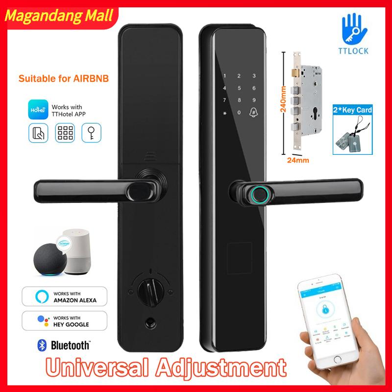 Snail Home Smart Keyless Entry Door Lock with Reversible Handle ...