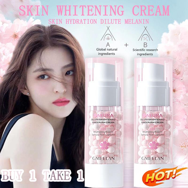 【TOP SELLER】LUNOON Sakura Underarm Whitening Cream 50X ceramide ...