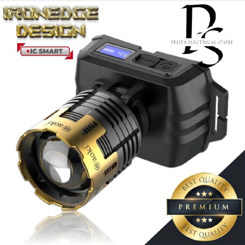 SENTER KEPALA AOKI IRONEDGE LED 90 WATT 2000 LUMENS - Shop | Tokopedia