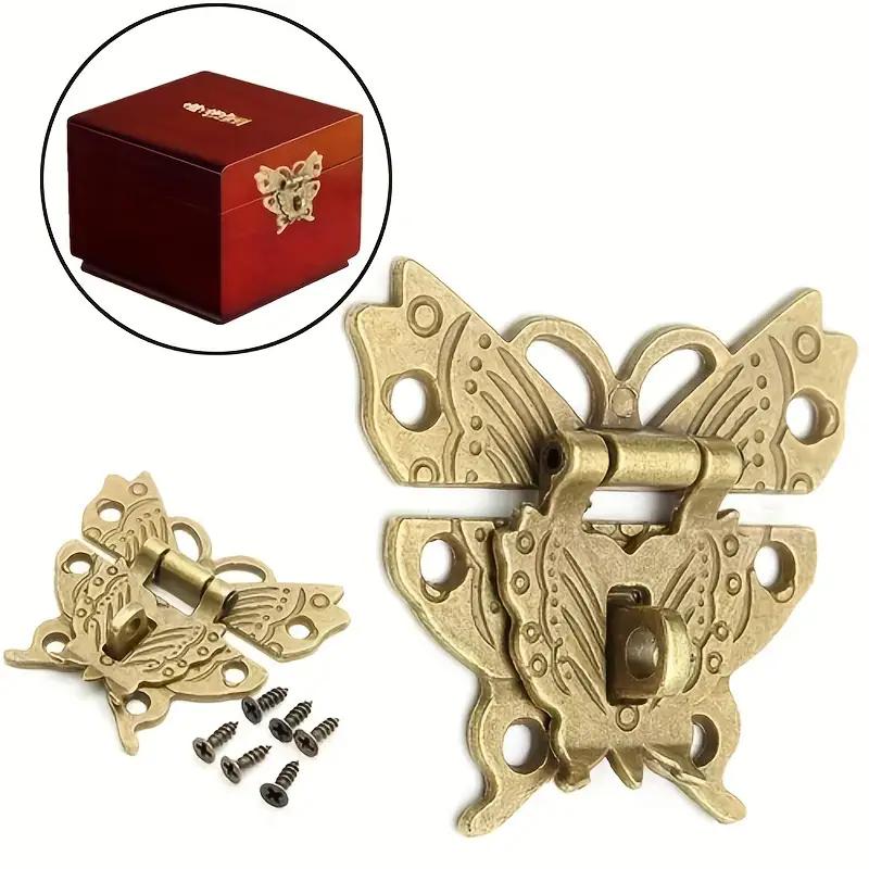 2pcs Vintage Butterfly Latch Lock - Add a Touch of Elegance to - TikTok ...
