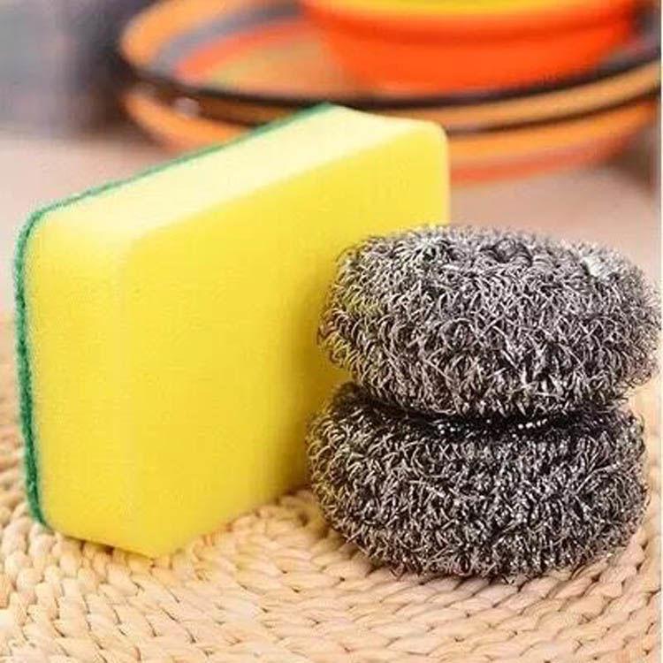 【Gift】STEEL WOOL BALL / KITCHEN DECONTAMINATION CLEANING STEEL - TikTok ...