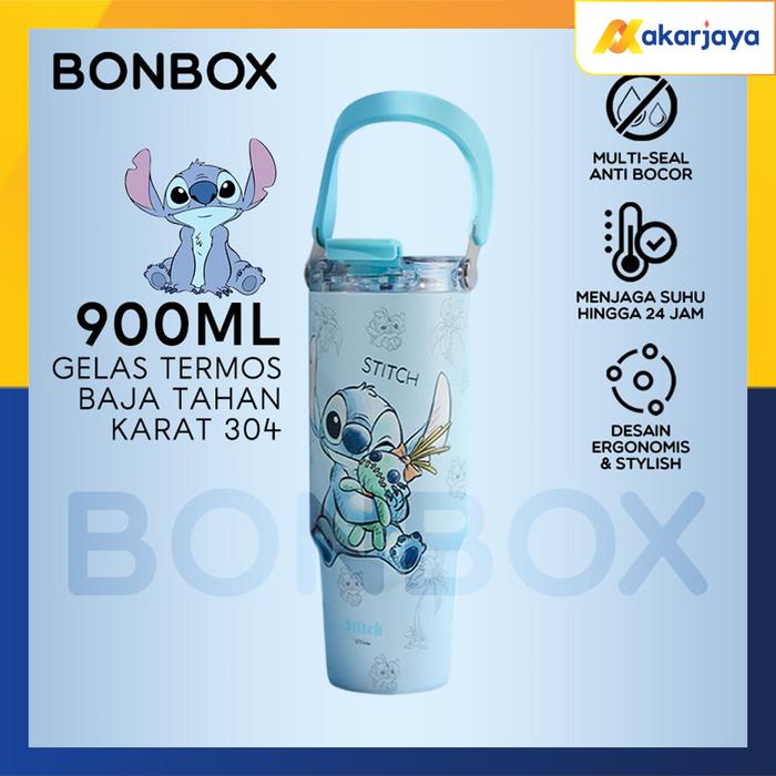Jual BONBOX X DISNEY BKL50802 BKL50803 Tumbler STITCH 900ml / LOSTO ...
