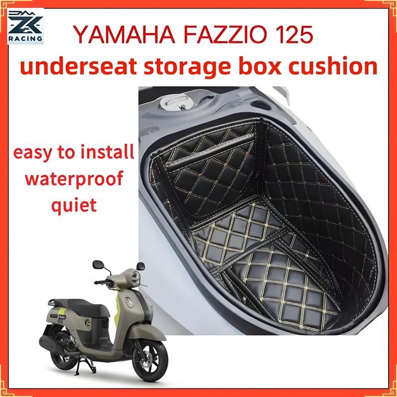YAMAHA FAZZIO 125 UBOX cushion, leather ,seat bucket lining - TikTok ...