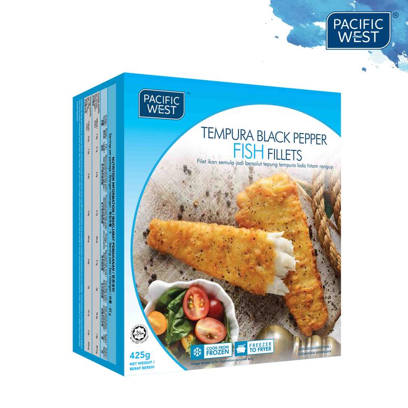 Pacific West Tempura Black Pepper Fish Fillets (425g) - TikTok Shop ...