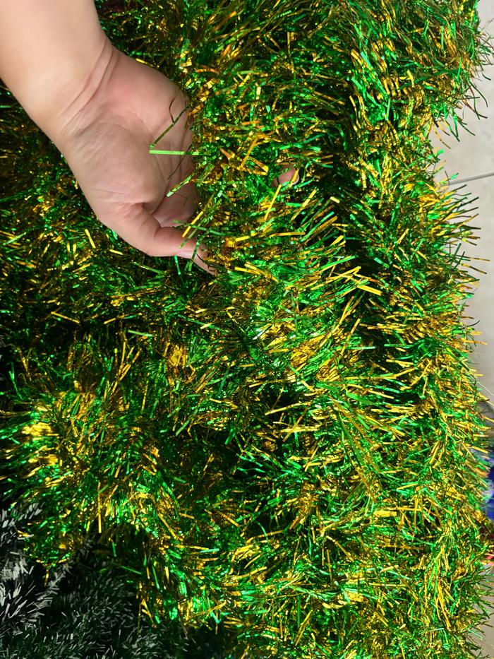 Jual 2 Meter Slinger tinsel rumbai lebaran idul fitri hiasan dinding ...