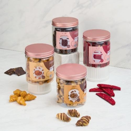 CROISSANT CHOCOLATE BITES BAKERZIN - COOKIES PREMIUM - Shop | Tokopedia