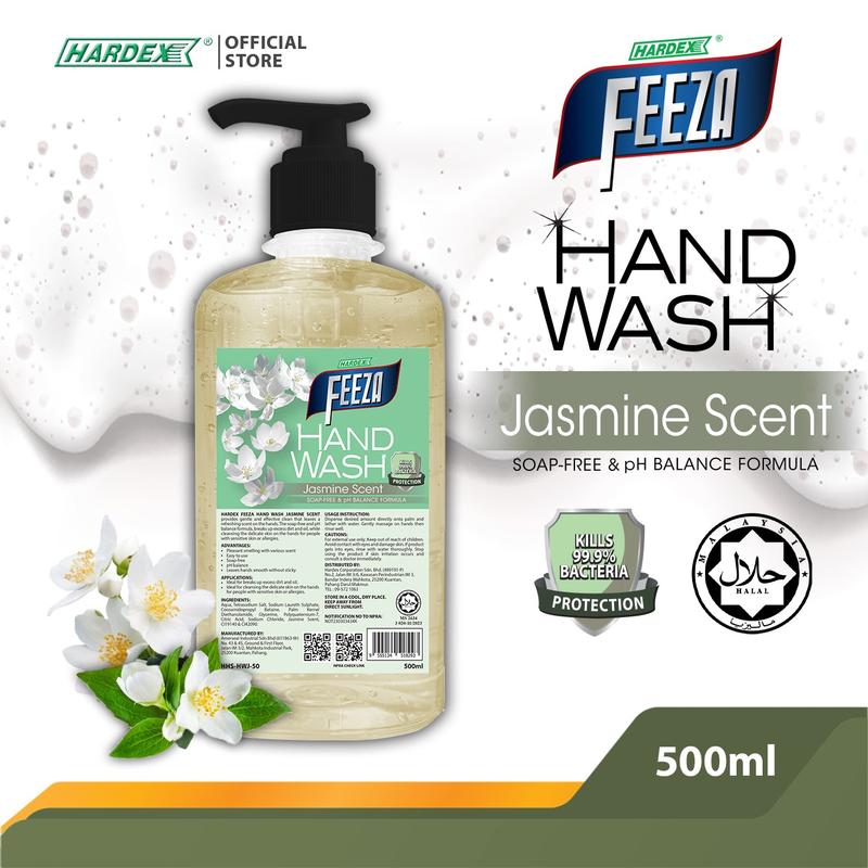 HARDEX Feeza Hand Wash Jasmine Scent (500ml) HHS-HWJ-50 - TikTok Shop ...