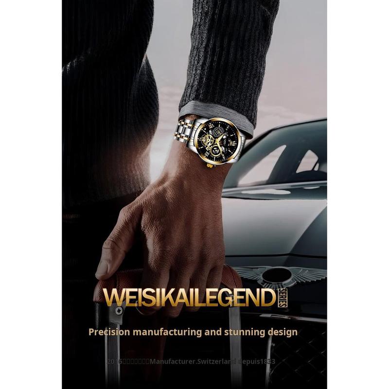 Jam Tangan Skeleton Automatik, Pergerakan Lelaki, Dail Besar - TikTok ...