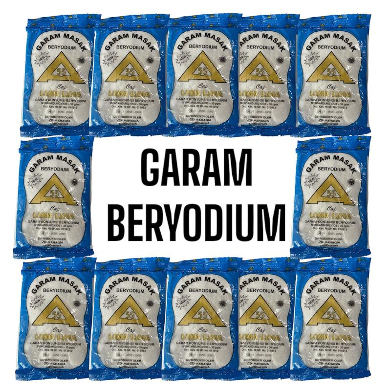 10 PCS GARAM MASAK DAPUR / 10 PCS GARAM MASAK HALUS BEYODIUM - 100 gram ...