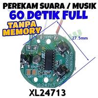Jual XL24713 Modul Perekam Suara & Musik 60 Detik Full Tanpa Memory ...
