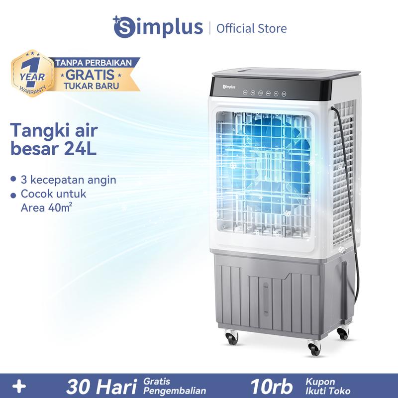 【MEGA SALE DOUBLE SUBSIDIES】Simplus Air Cooler Kipas Angin Pendingin - Shop | Tokopedia