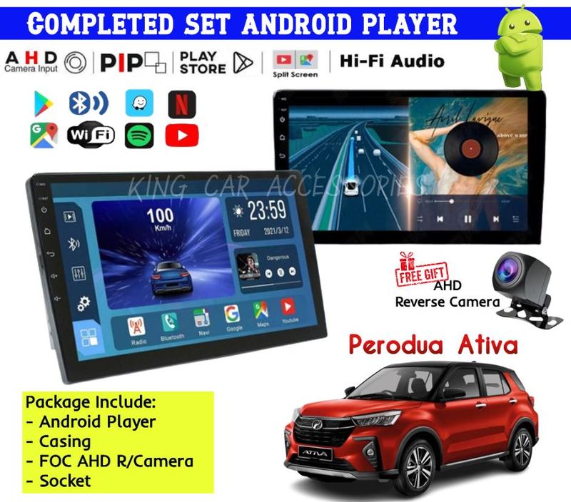[Set Lengkap] Perodua Ativa~ Android Player TS10 4G Sim Card - TikTok ...