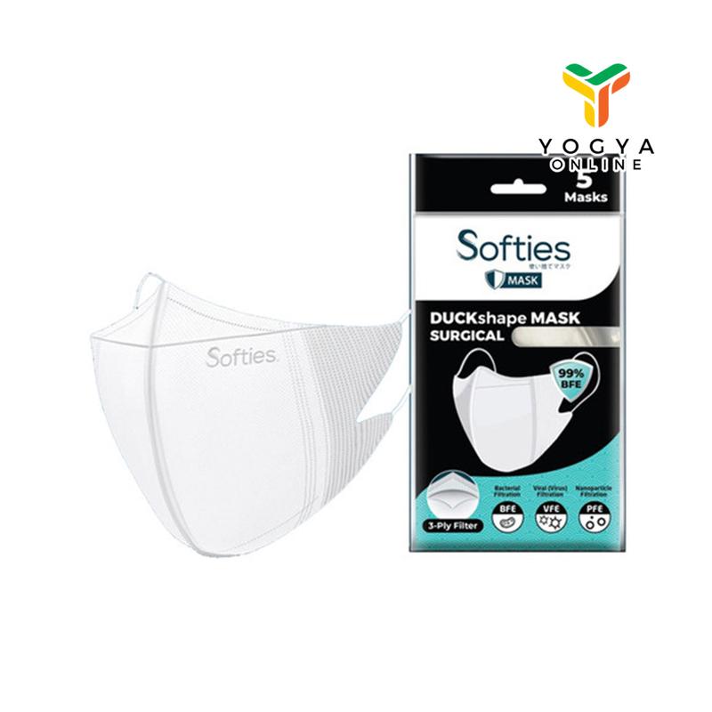 Softies Mask Duckshape Surgical 3Ply 5S - Shop | Tokopedia
