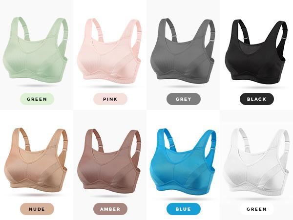 Thin and wireless cup design, reduce constriction on your breast ...