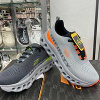 Jual Sepatu Sneaker Running Gemini Original (SHADOW) - Grey/Org, 40 ...