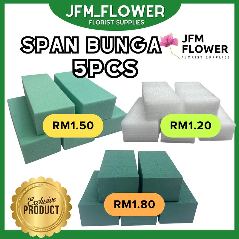 [RM1.20-RM1.50/PCS] 5PCS Span Bunga/Dry Foam/Span Kering Spa - TikTok ...