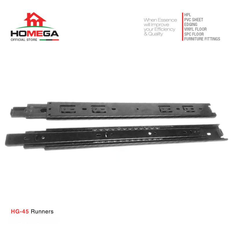 HOMEGA HG 45 Rel Laci Double Track Full Extension Non Slow Motion Non ...