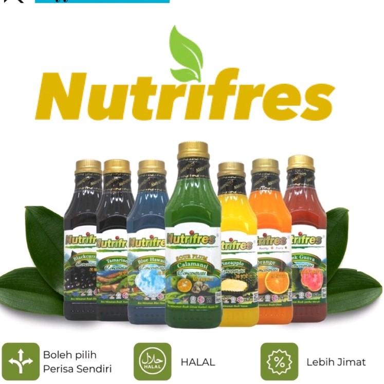 NUTRIFRES BES MINUMAN PELBAGAI PERISA 1 LITER / FRUIT JUICE - TikTok ...