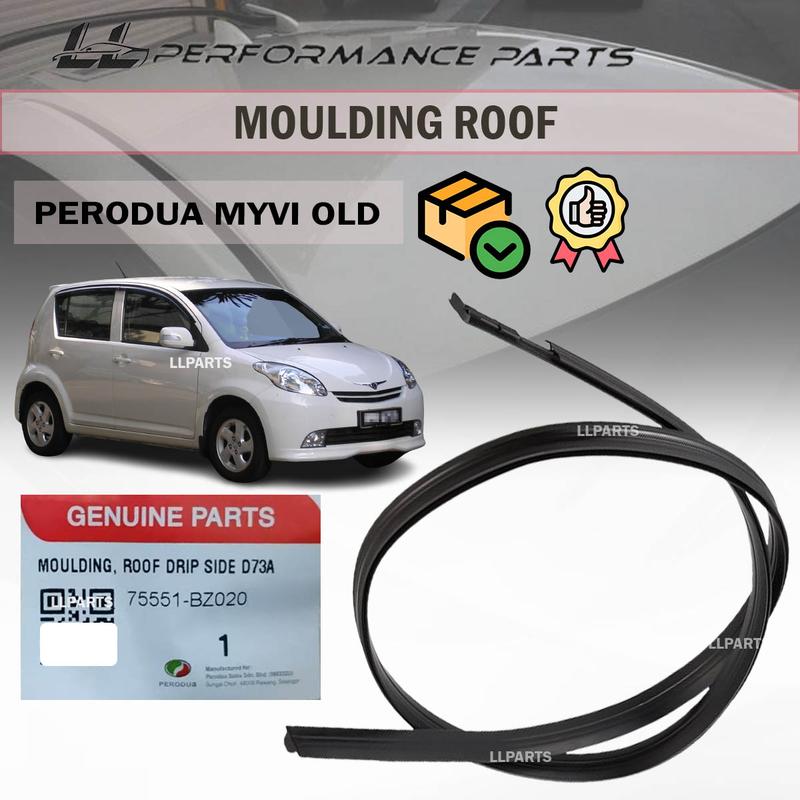 Original Perodua Myvi Old 2005-2011 Roof Moulding Lining Rubber ...