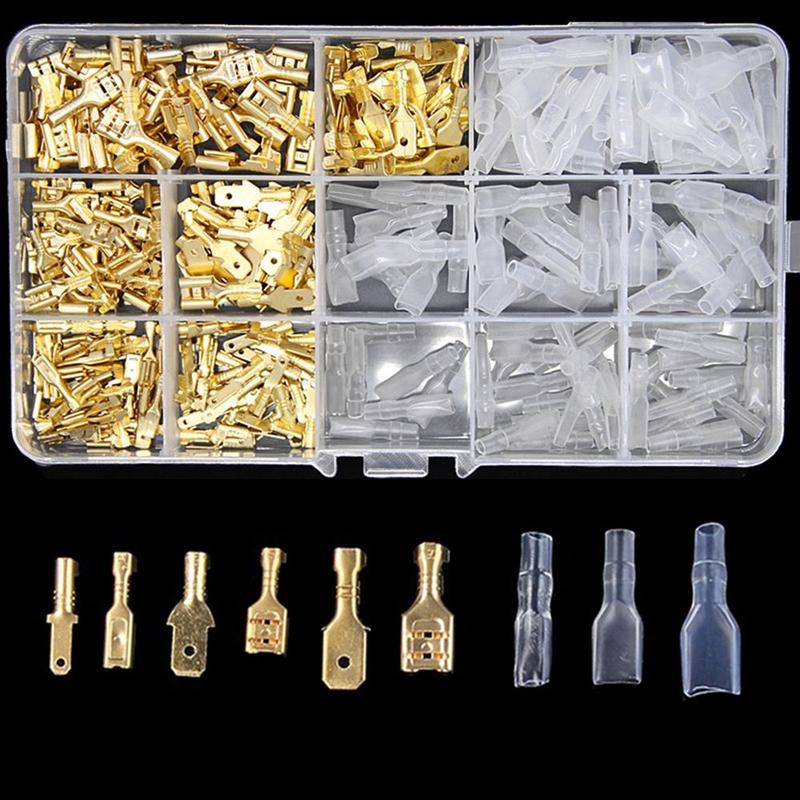 hellotohi 120/135/270/360PCS Electrical Kit Insulated Sheath - TikTok ...