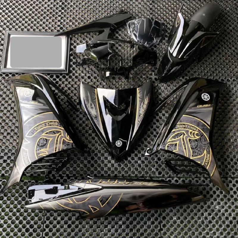 Cover set lcv2-v7 hitam batik hld tampal - TikTok Shop Malaysia