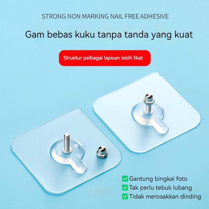Skru dinding pelekat tanpa tebuk,Tiada Penggerudian,pakugantung ...
