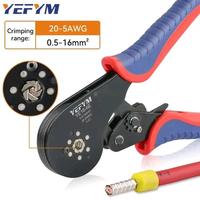 Jual Tang Tubular Terminal Crimping Tools Pliers 30-5 AWG 0.08-16mm2 ...