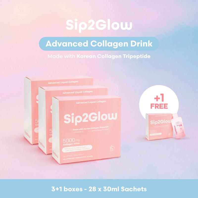 [B3G1] [Creators] Sip2Glow Advanced Collagen Drink with Korean - TikTok Shop Philippines